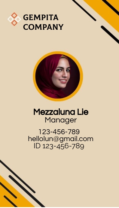 COMPANY CARD Template | PosterMyWall