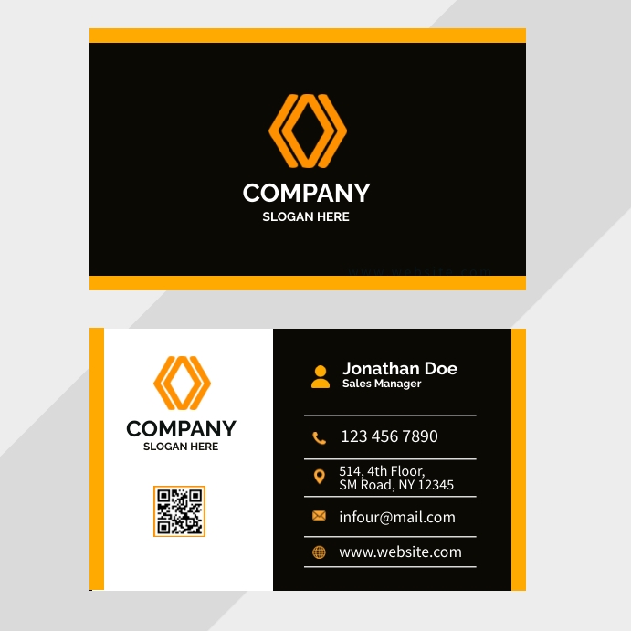 Copy of Company Card Template | PosterMyWall