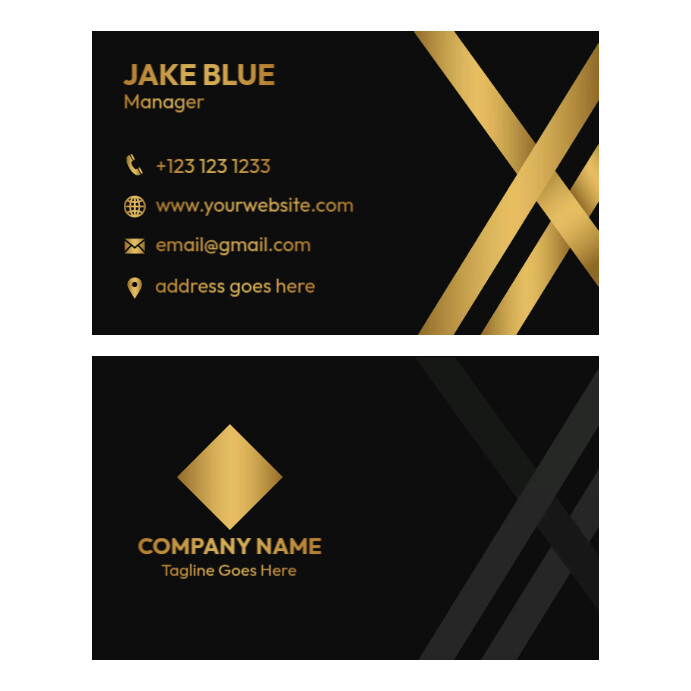 Company Card Template | PosterMyWall