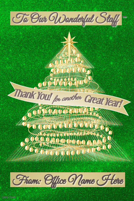 Company Christmas Card (1) Template | PosterMyWall