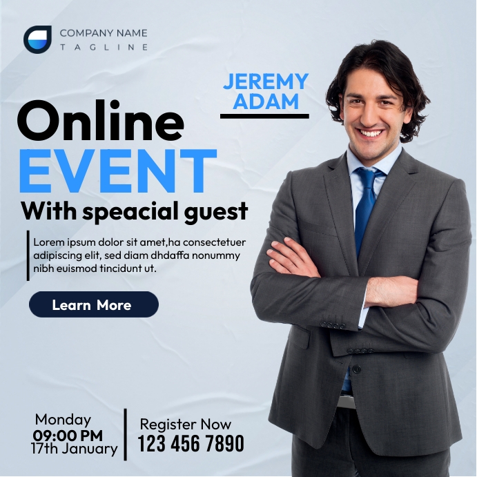 Company Event Template | PosterMyWall