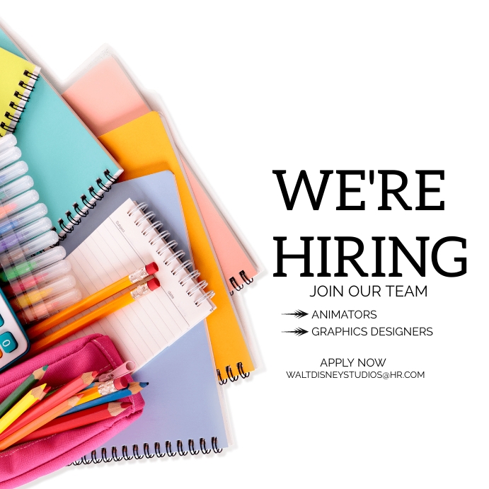 COMPANY HIRING , HUMAN RESOURCE HIRING , HR Template | PosterMyWall