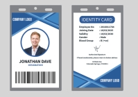 Company Id Design Template | PosterMyWall