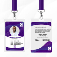 Corporate Id Card Flyer Template | PosterMyWall