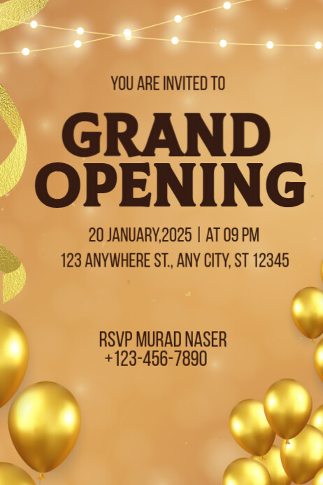 Plantilla de company launch invite virtual event invitation | PosterMyWall