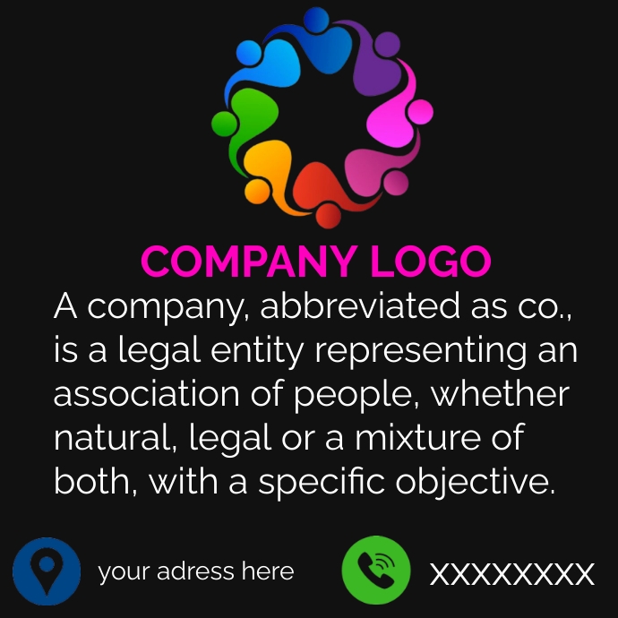 Copy of company logo | PosterMyWall