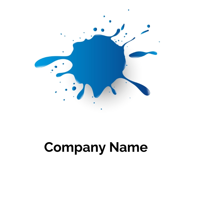 Company logo icon,color splash Template | PosterMyWall