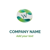Simple Company circular Logo Template | PosterMyWall