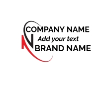 N logo design| Company logo Template | PosterMyWall