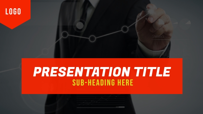 Copy of Company presentation Title Template | PosterMyWall