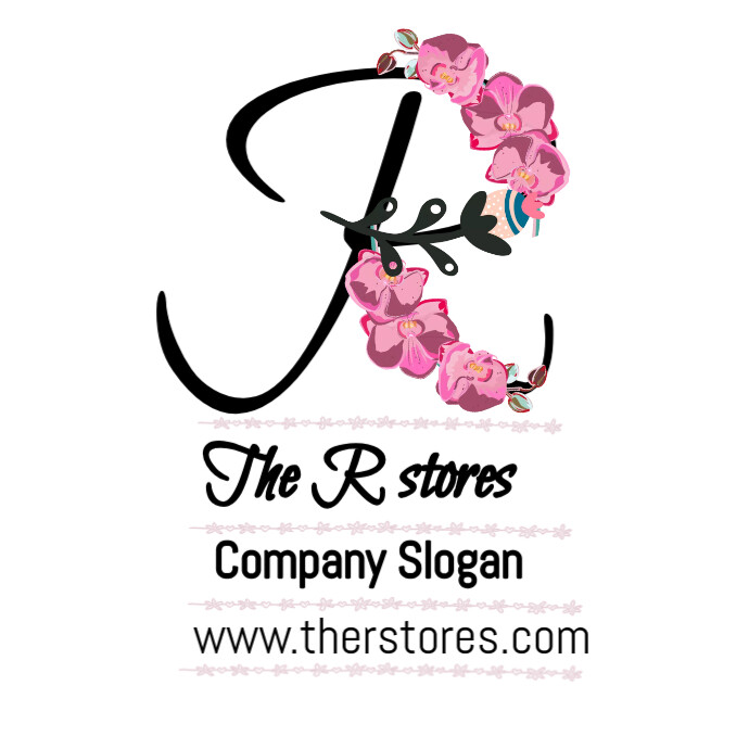 company R logo Template | PosterMyWall