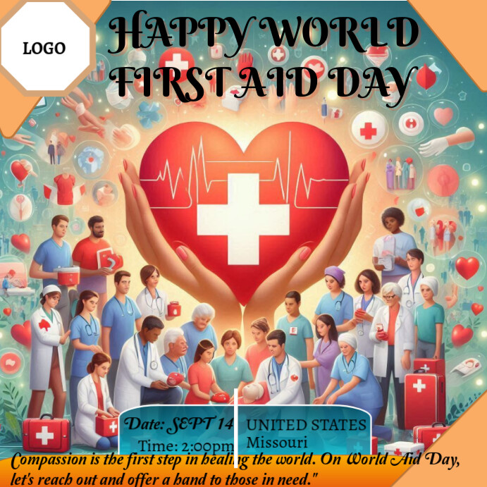 COMPASSION Template | PosterMyWall