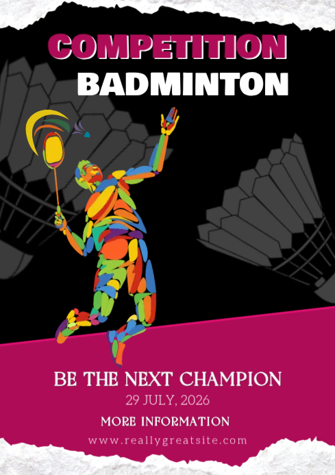 competition badminton ig post Template | PosterMyWall