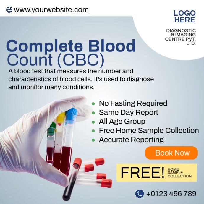 Copy of Complete Blood Count | PosterMyWall