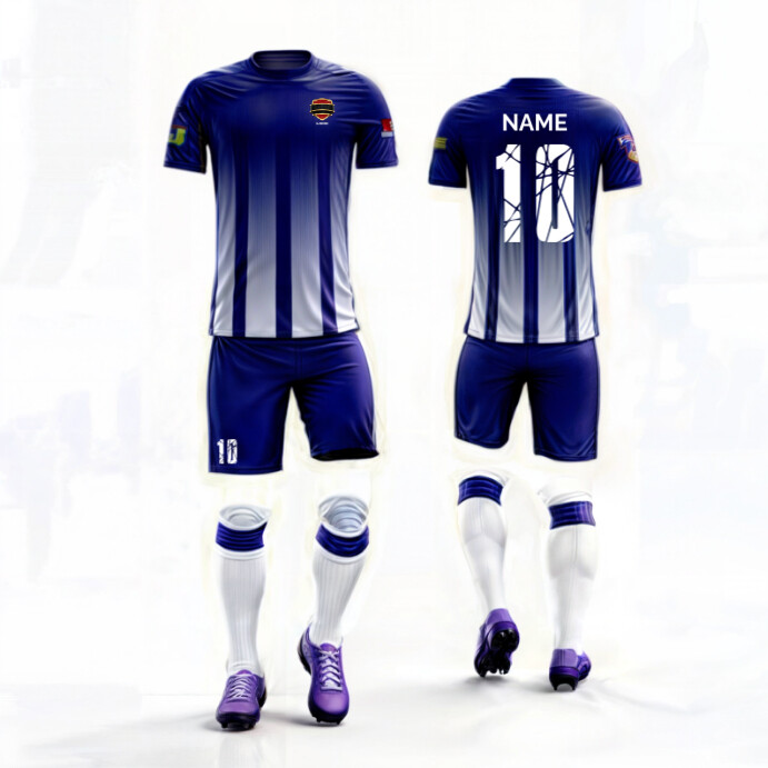 Copy of Complete football jersey kit | PosterMyWall