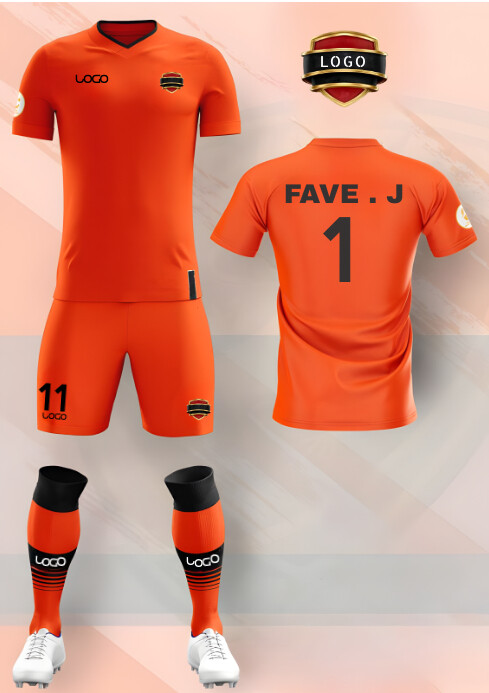 Copy of Complete football Jersey kit | PosterMyWall