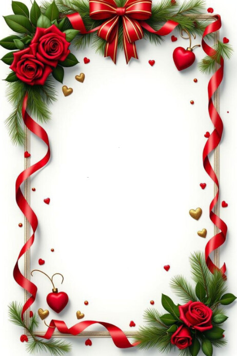 Compliment of the season frame Template | PosterMyWall