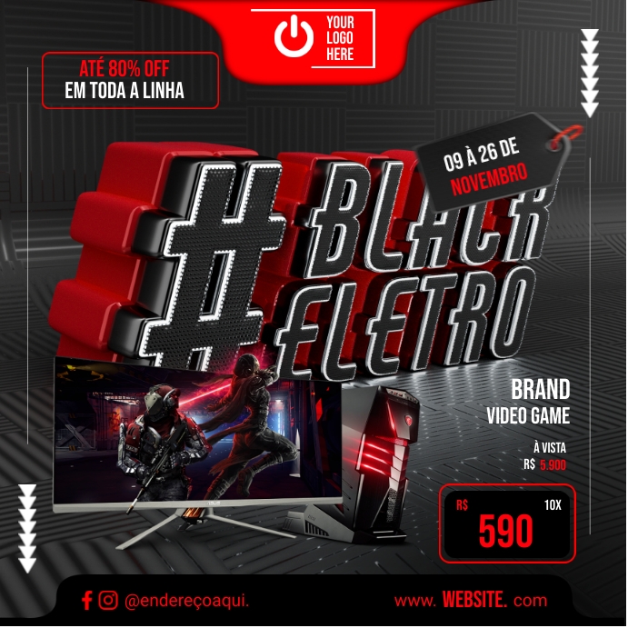 Plantilla de Computer AD | PosterMyWall