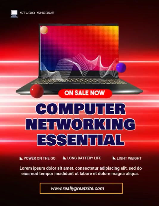 Computer Networking Template | PosterMyWall