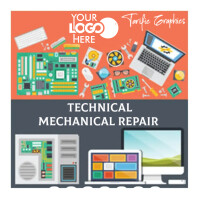 Computer repair design flyer Template | PosterMyWall