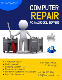 computer repair Template | PosterMyWall