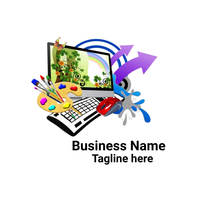 Copy of computer repair logo | PosterMyWall