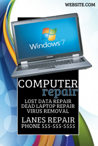 Computer Repair Service Template | PosterMyWall