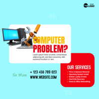 Computer Repair Service Ad Template | PosterMyWall