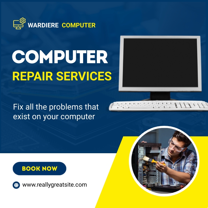 Copy of Computer Repair Services | PosterMyWall
