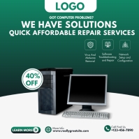 COMPUTER REPAIR SERVICES TEMPLATE | PosterMyWall