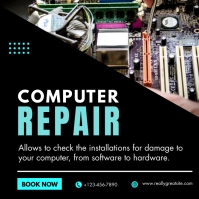 COMPUTER REPAIR SERVICES TEMPLATE | PosterMyWall