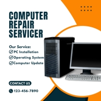 COMPUTER REPAIR SERVICES TEMPLATE | PosterMyWall