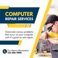 COMPUTER REPAIR SERVICES TEMPLATE | PosterMyWall