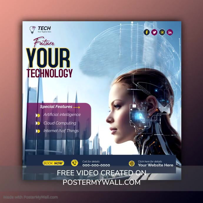 Copy of Computer Repair Shop Template | PosterMyWall