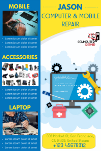 Smartphone Mobile Phone Repair Flyer Poster Template | PosterMyWall