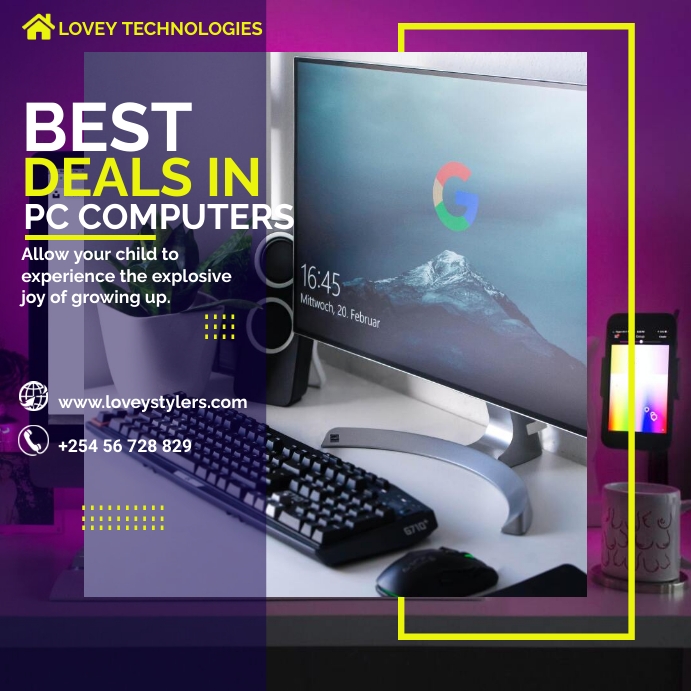 Computer sales flyer Template | PosterMyWall