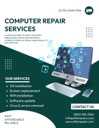 Computer Repair Services Template | PosterMyWall