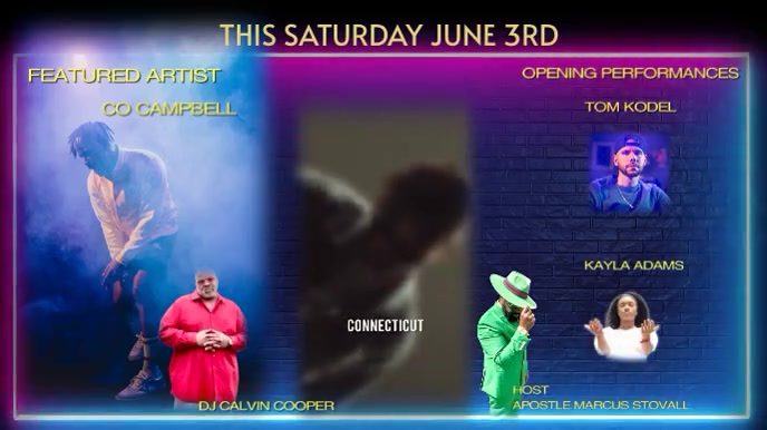 Concert Advertising Template | PosterMyWall