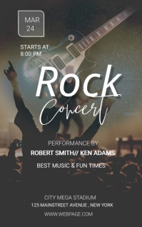 Concert Flyer Template | PosterMyWall