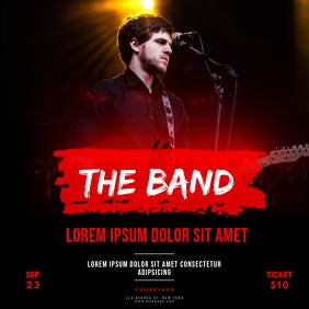 Band Instagram Post Template | PosterMyWall