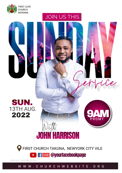 Concert Church Flyer (6) Template | PosterMyWall