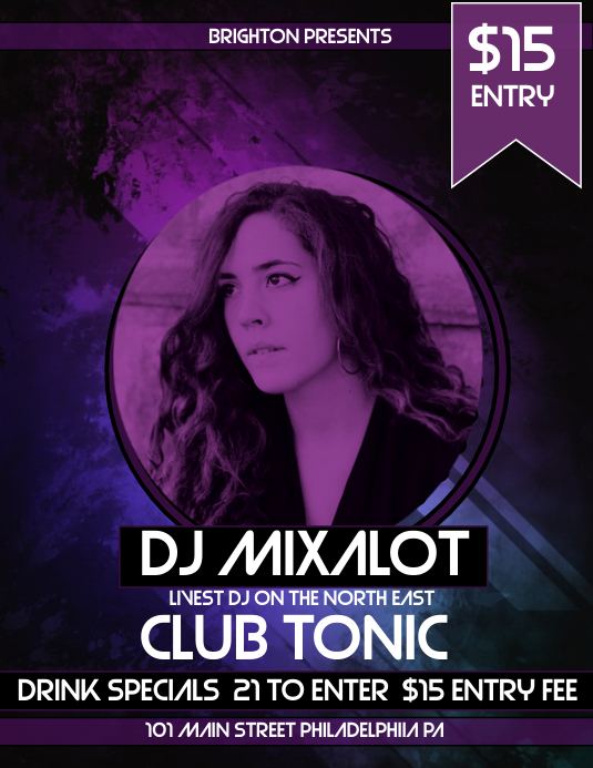 Concert/Club Template | PosterMyWall