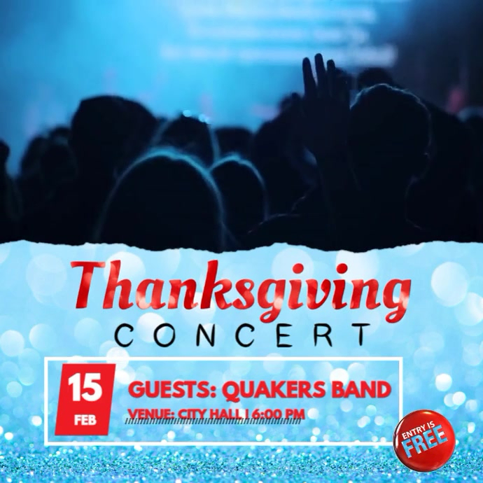 Concert Template | PosterMyWall