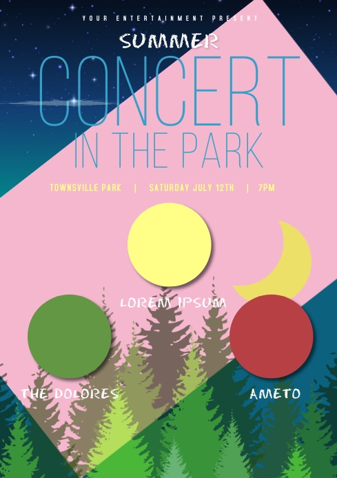 CONCERT Template | PosterMyWall