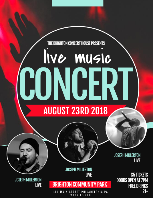 Concert Template | PosterMyWall