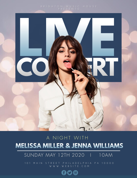 Concert Template | PosterMyWall