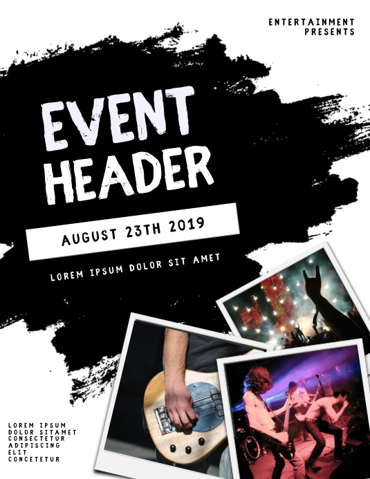Concert Event Flyer Template | PosterMyWall