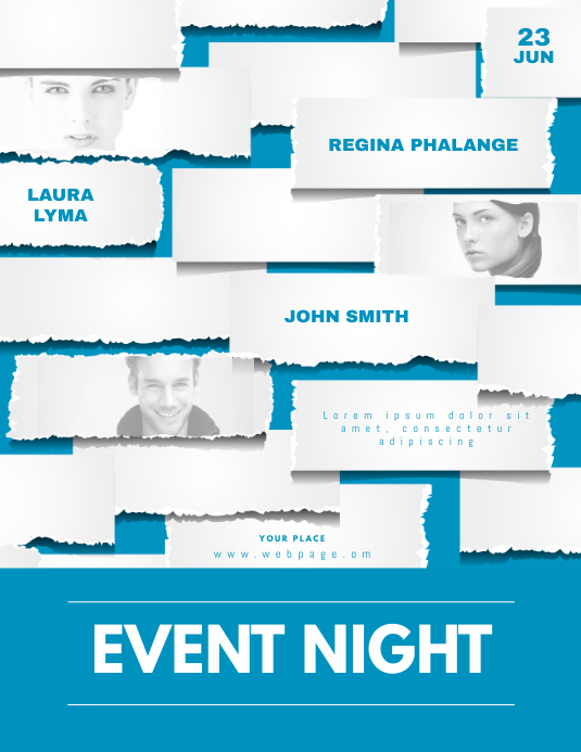 Concert Event Flyer Template | PosterMyWall