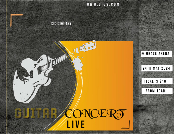 concert flyer (1) Template | PosterMyWall