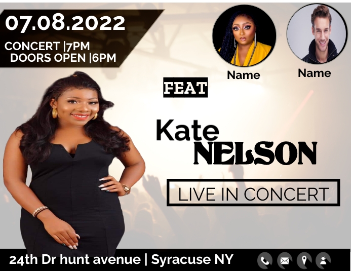 Concert flyer (1) Template | PosterMyWall